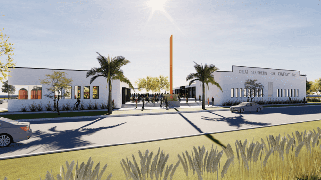 The Great Southern Box Company Food Hall - Wilson & Girgenti